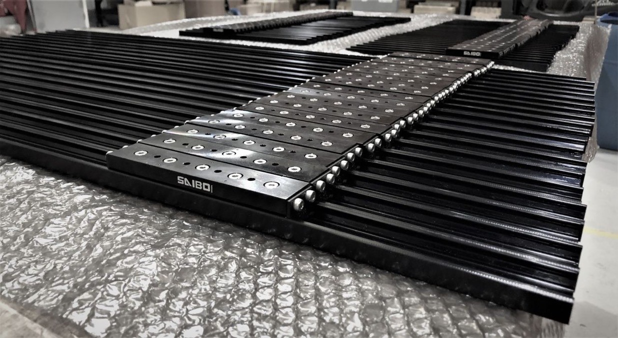 4080.TV28 (Compact Linear Rail) - Hardened Steel Black Phosphate ...