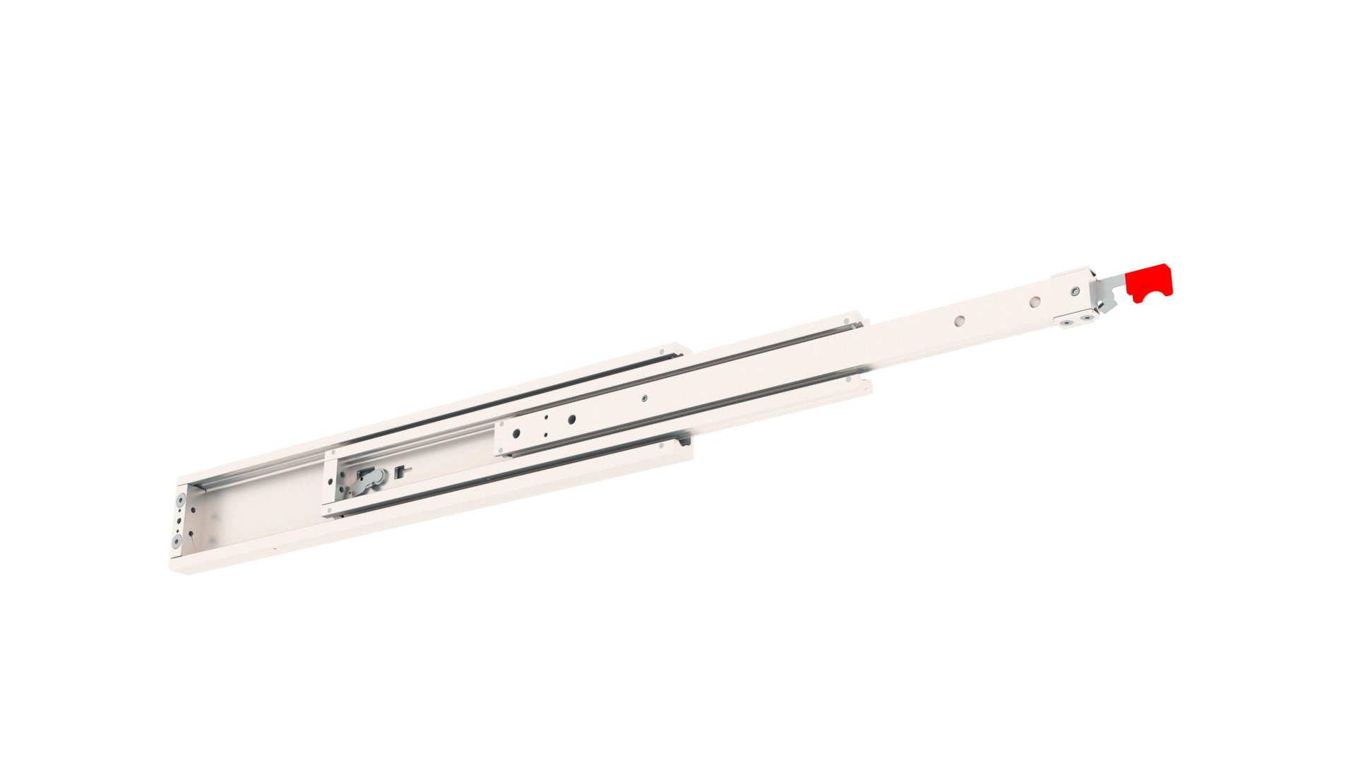 4008.LOCKER-SLX (Telescopic slide) - (50-300kg) - Full Extension ...